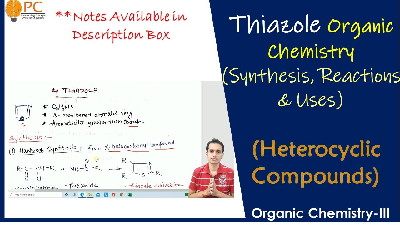 Thiazole Organic Chemistry: Synthesis, Chemical Reactions and Medical ...