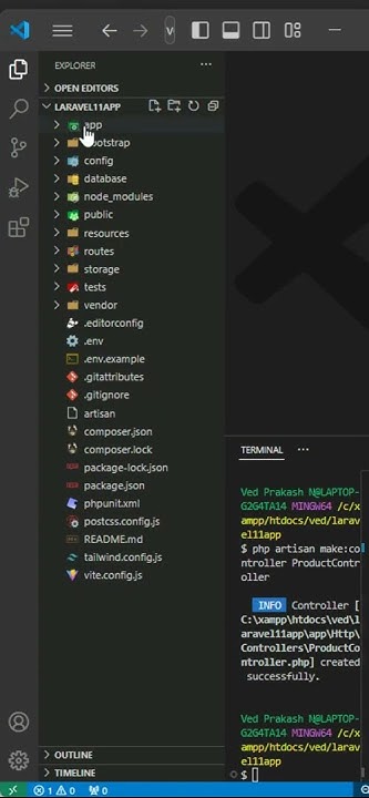Laravel How To Create A Controller In Laravel Shorts Laravelframework Coding Programming
