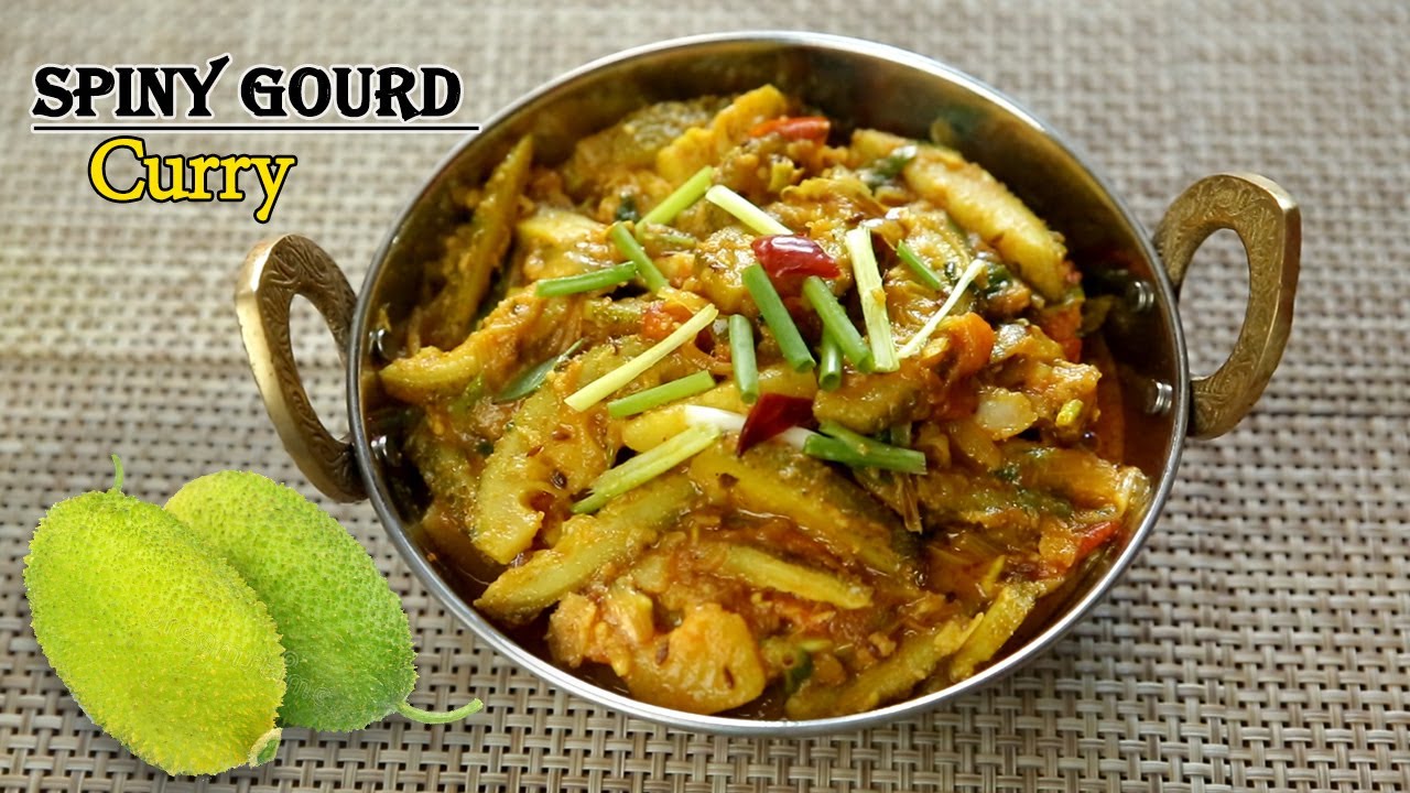 Spiny Gourd Curry Recipe | Kakora Sabji Recipe | Jhuse Karela Recipe ...
