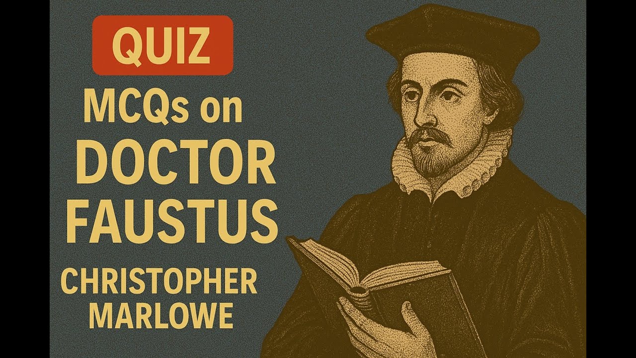 Quiz | MCQS on Doctor Faustus by Christopher Marlowe - YouTube