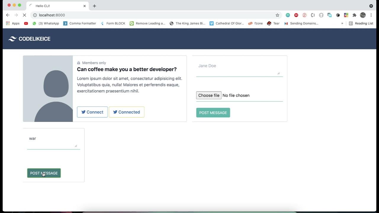 LARAVEL + TWITTER. Fetching Tweets - ( Using the search API) - Part 5 - YouTube