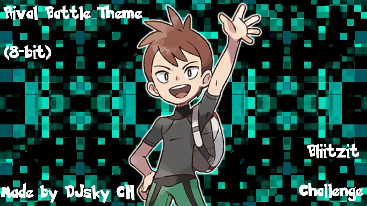 Pokemon : Rival Battle Theme 8-bit (Bliitzit Challenge) - YouTube