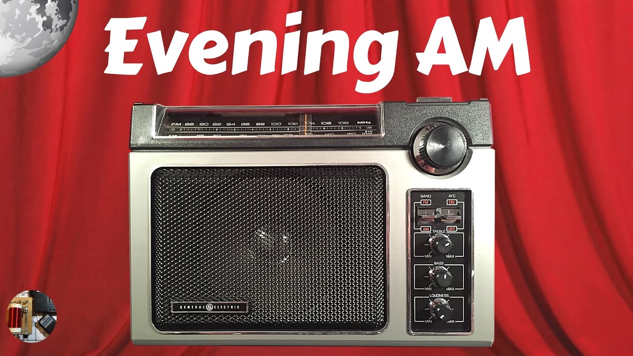 GE Superadio AM FM Classic Radio Evening AM - YouTube