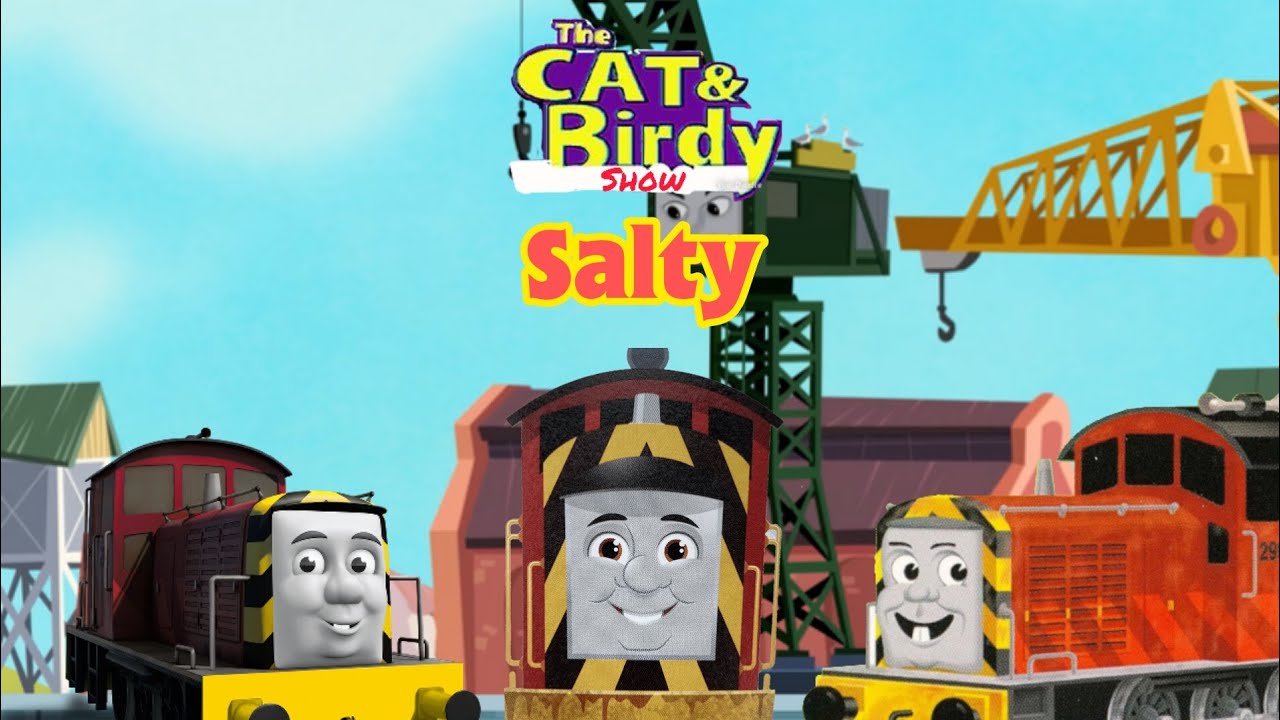 Cat n birdy Salty song Music Video⛽🚆 - YouTube