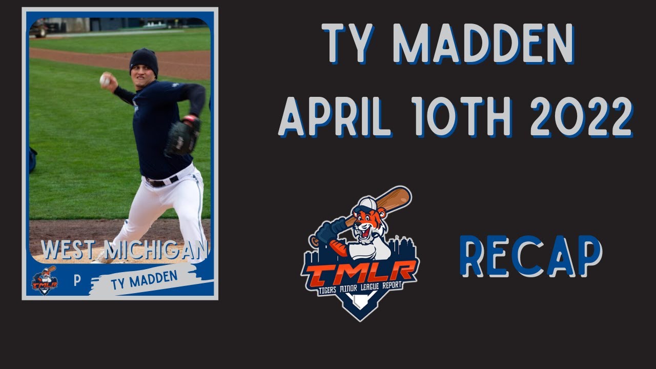 Detroit Tigers Prospects 2022: Ty Madden's First Start of 2022 - YouTube
