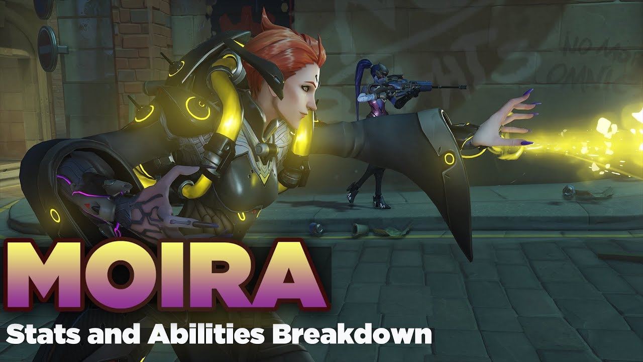 Overwatch | Moira Blizzcon NEW Gameplay | Moira Detailed Ability ...