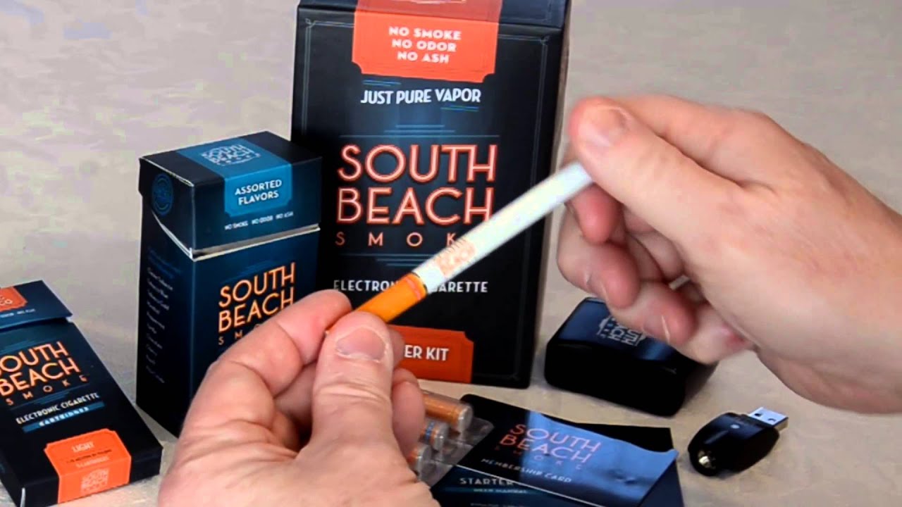 South Beach Smoke Cartridges | E-Cigarette | Electronic Cigarette - YouTube