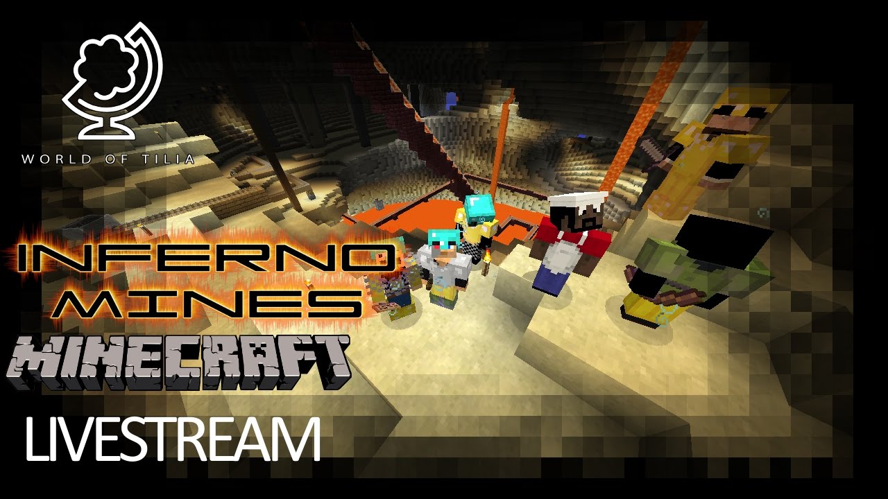 Minecraft: Inferno Mines (Livestream) - YouTube