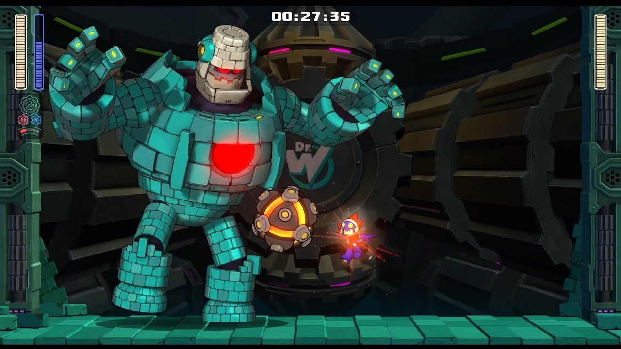 Mega Man 11 [PC] (Challenges, Boss Rush + Mega Boss Rush mode) - Real ...