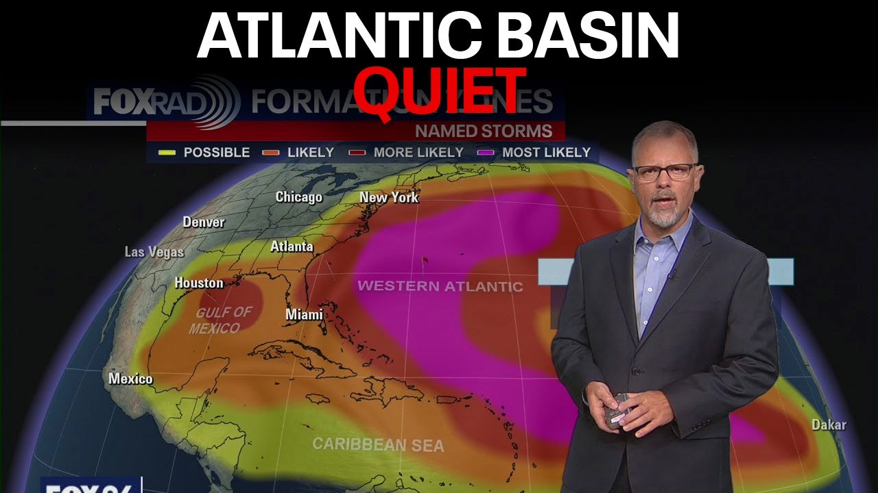 Atlantic basin quiet, possible disturbed weather in Gulf of Mexico ...