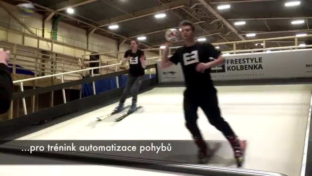 Lyžování v Kolbence - trénink a spousta zábavy - YouTube