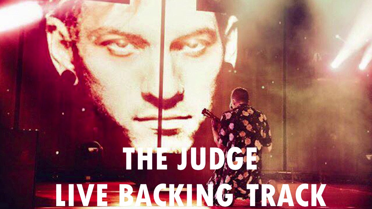 twenty one pilots - the judge (live backing track cover) - YouTube