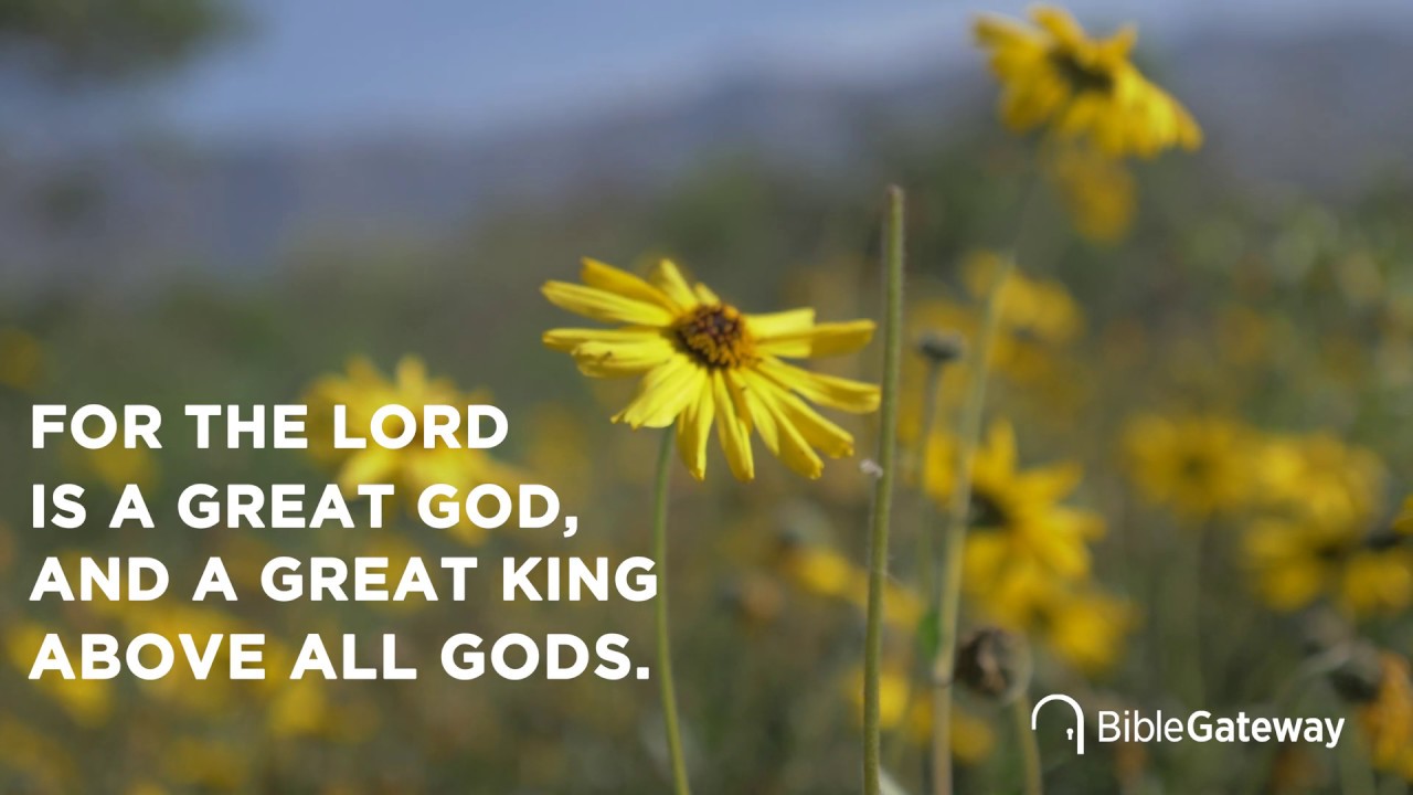 Bible Verse Psalm 95 3 6 YouTube Bible Verse Psalm 95 3 6 YouTube