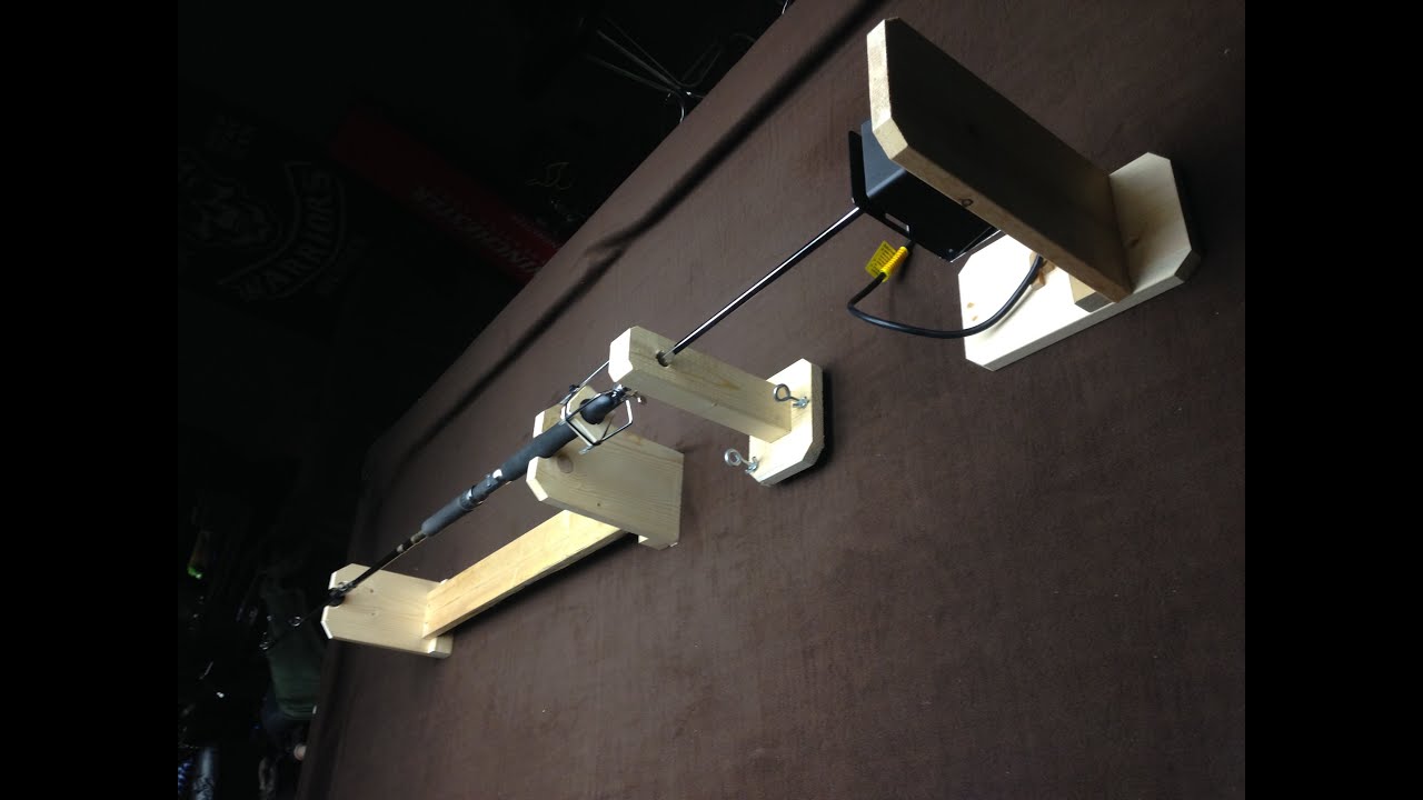 DIY Fishing Rod Turner - YouTube