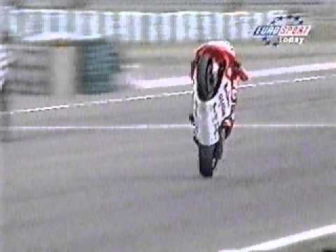 Max Biaggi - Best Wheelie save ever - YouTube