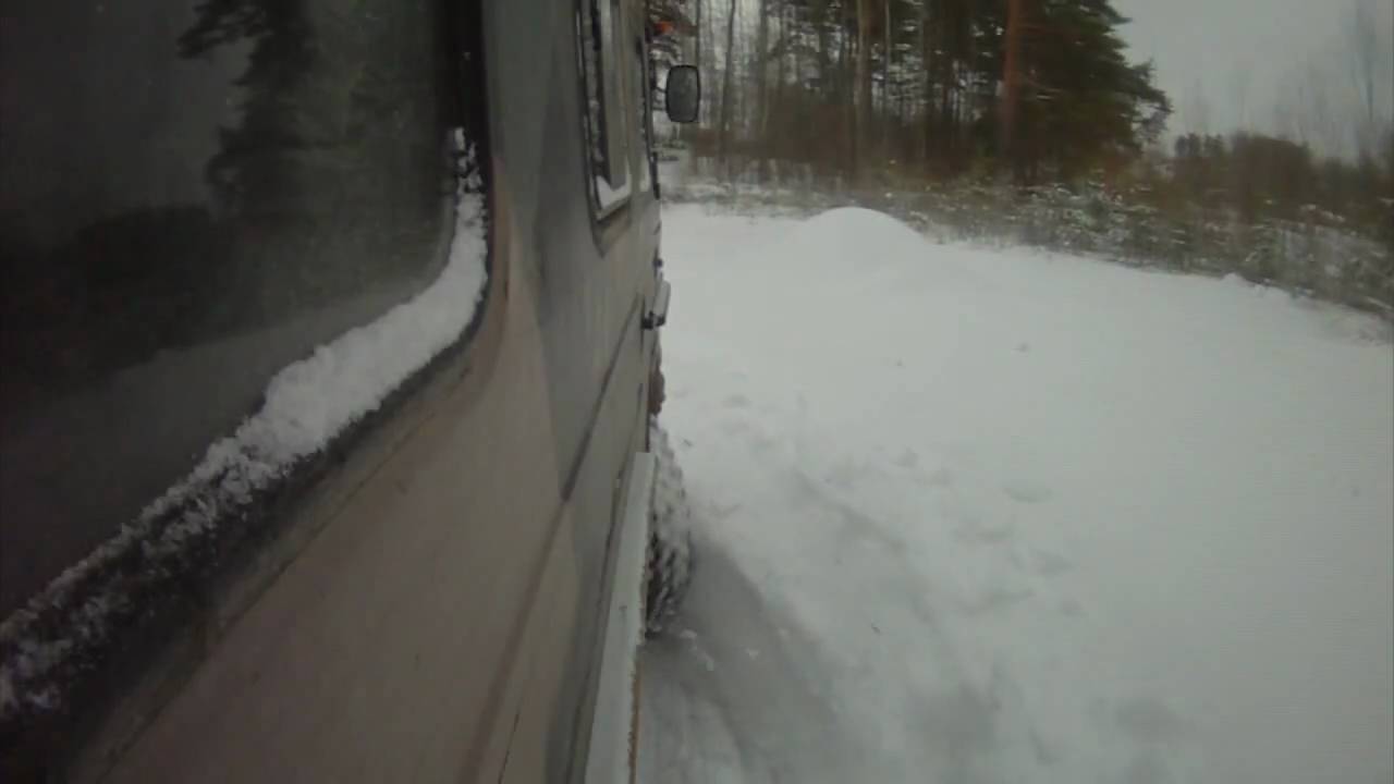 Volvo Valp i snön 720p 60 fps - YouTube