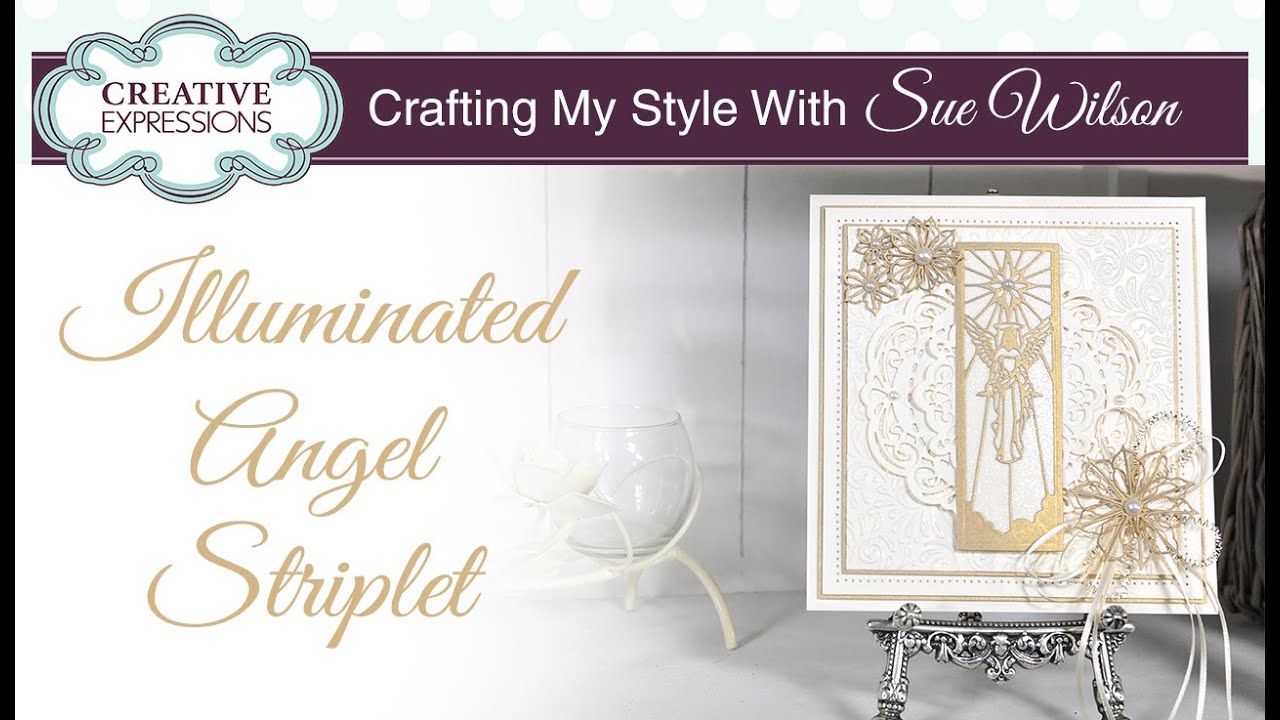 How to Make a Angel Christmas Card | Crafting My Style with Sue Wilson ...