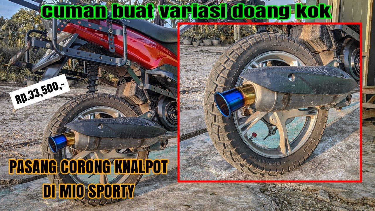 PASANG CORONG DI KNALPOT STANDART MIO || SUARANYA SAMA AJA 😁😁 - YouTube PASANG CORONG DI KNALPOT STANDART MIO || SUARANYA SAMA AJA 😁😁 - YouTube