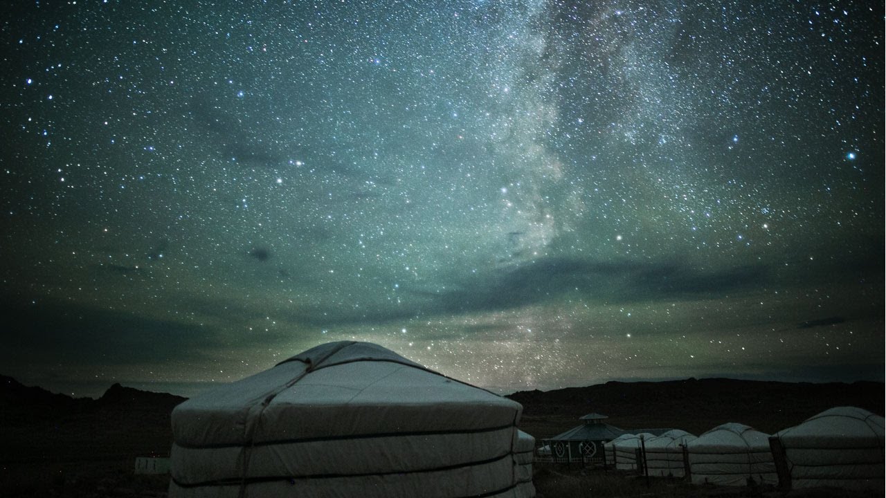 Landscapes and Starry Nights / South Gobi , Mongolia - YouTube