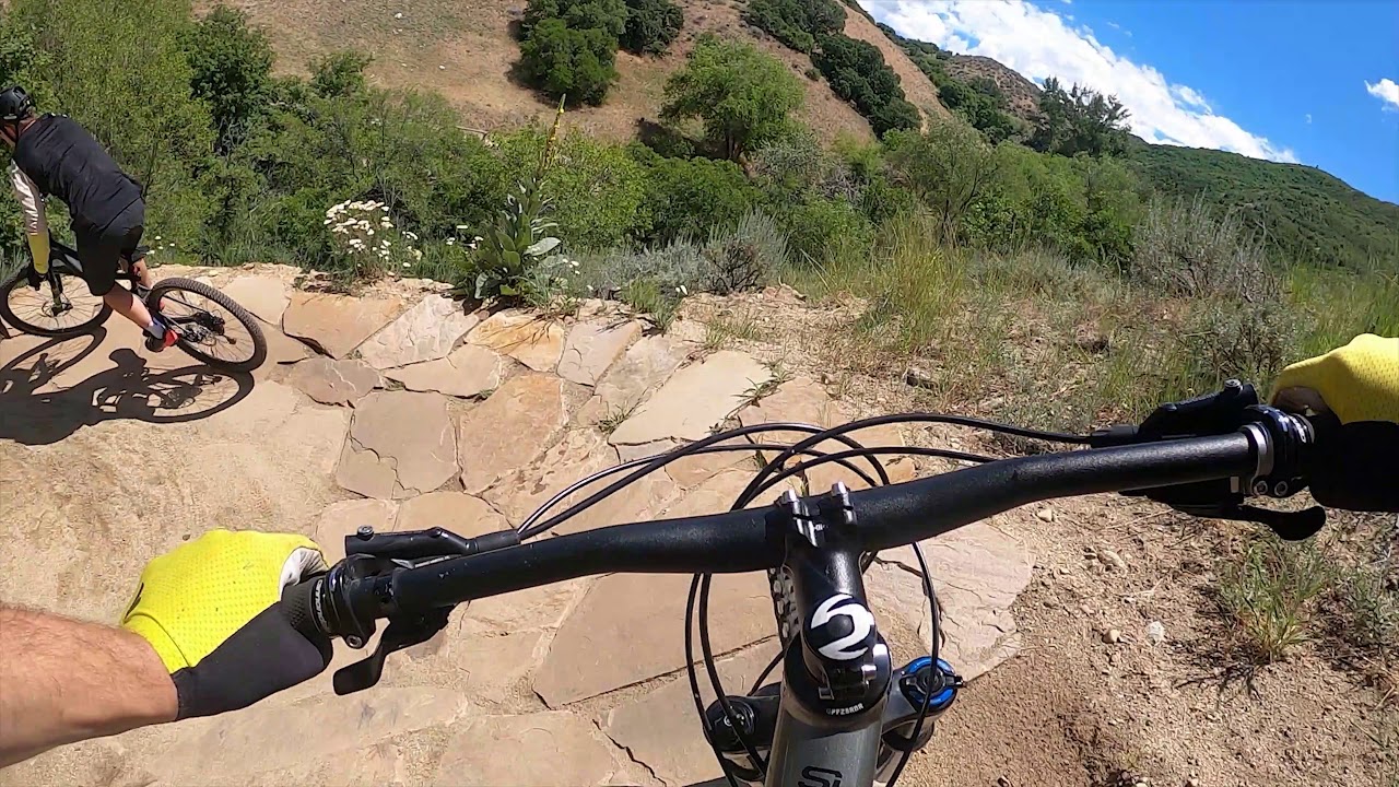 Draper Rush MTB trail - YouTube