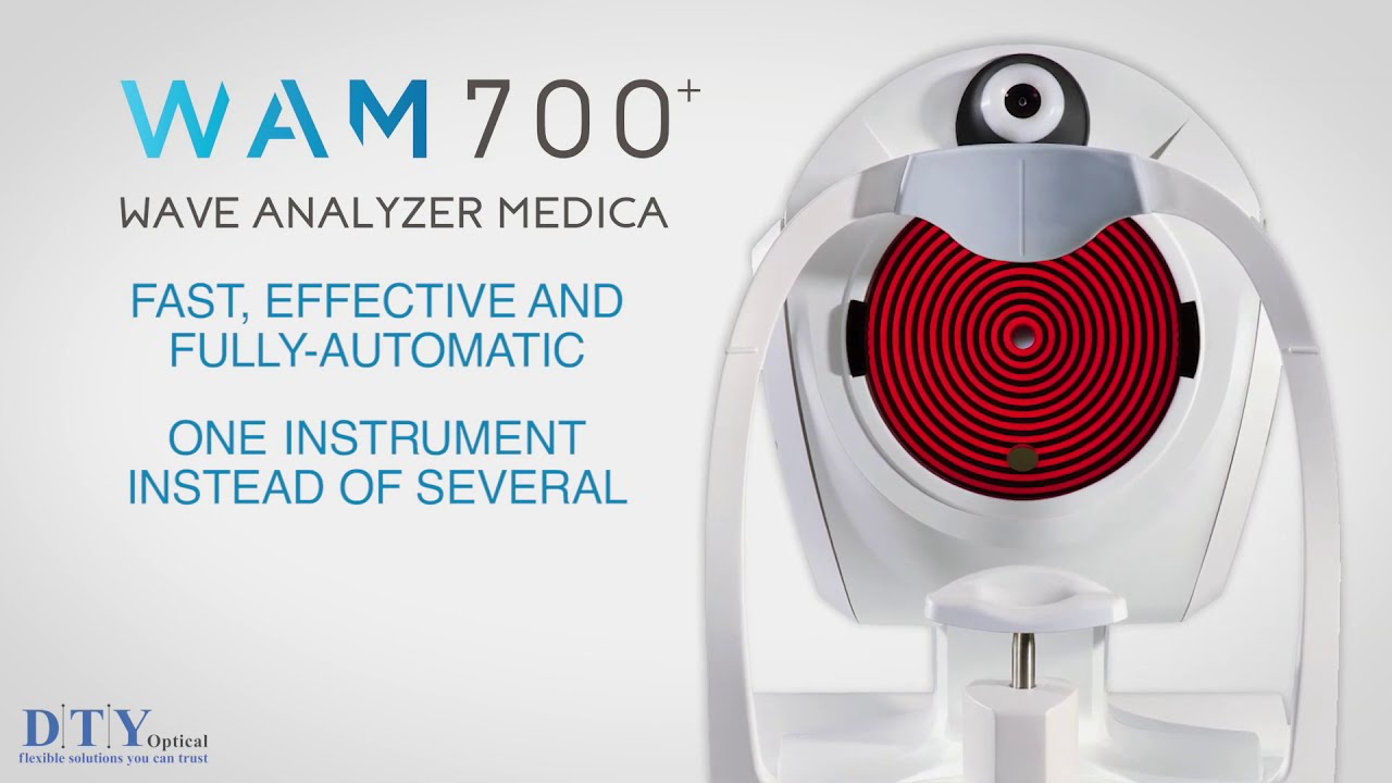 Essilor WAM 700+ | אסילור מכשיר וואם 700 פלוס - YouTube