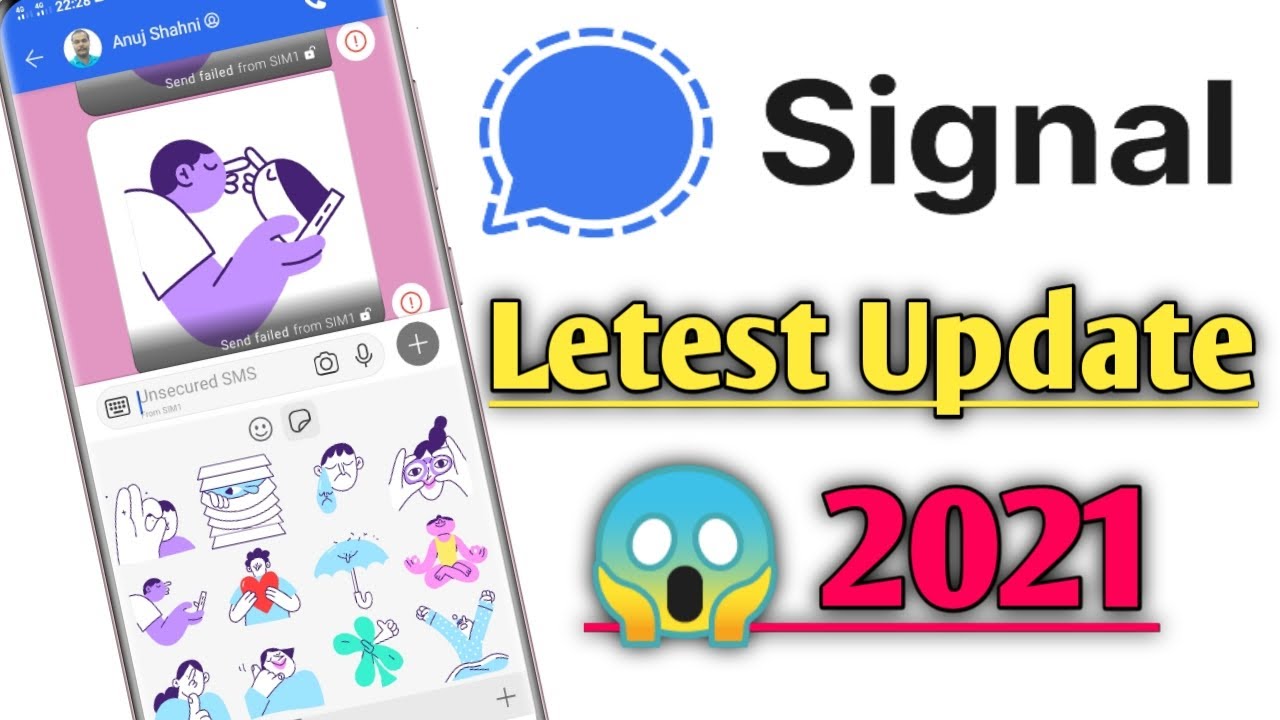 Signal App New Features 2021 | Signal App New Update 2021 - YouTube