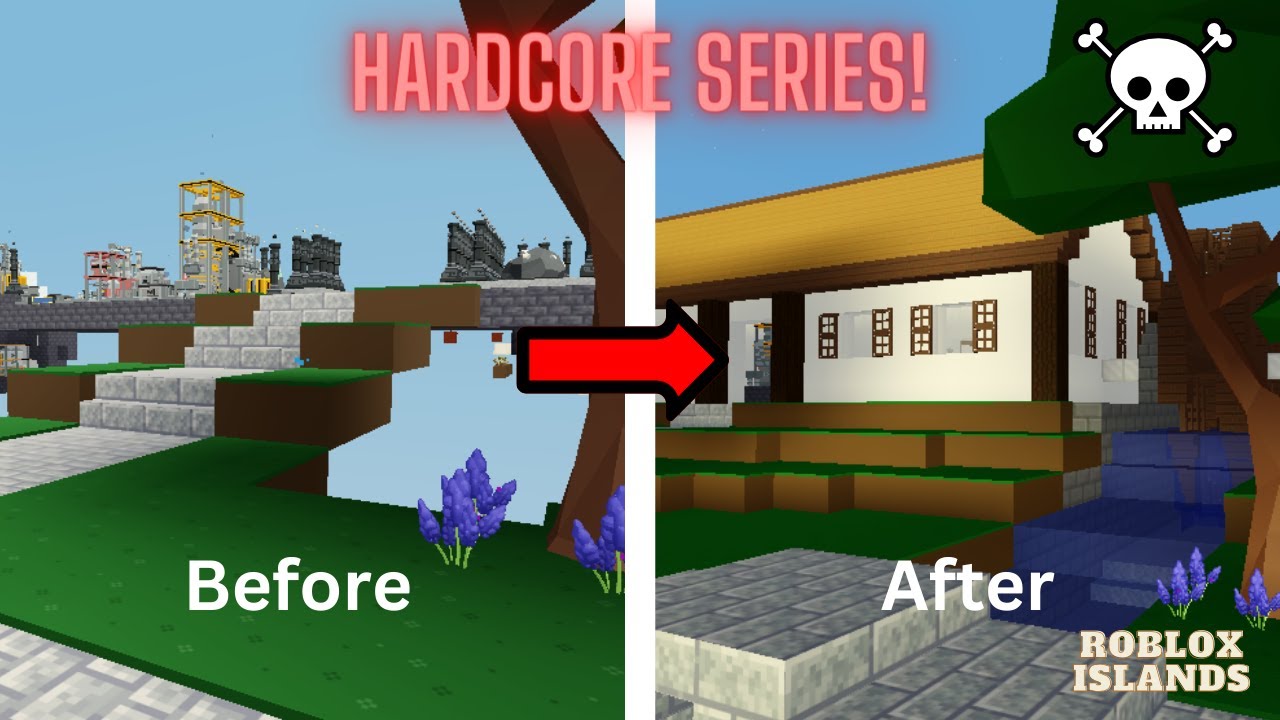 Hardcore Episode 31 Waterwheel Build! | Roblox Islands - YouTube