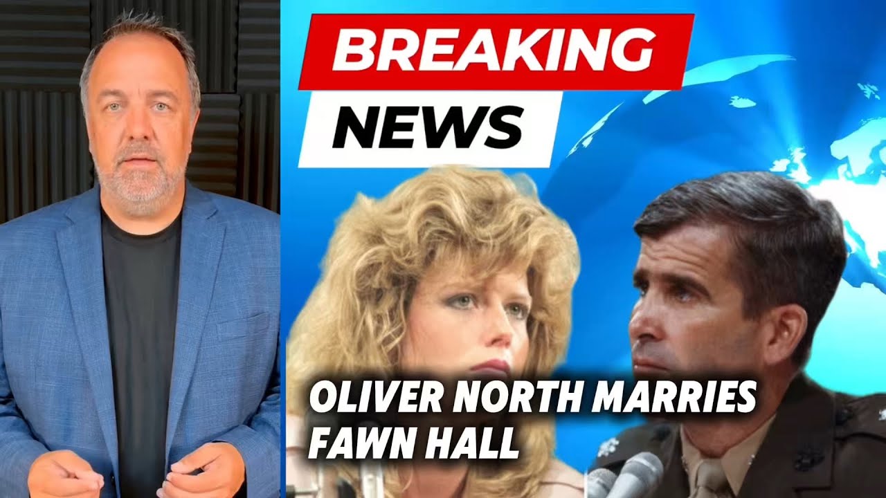 Oliver North Marries Iran-Contra Secretary Fawn Hall - YouTube