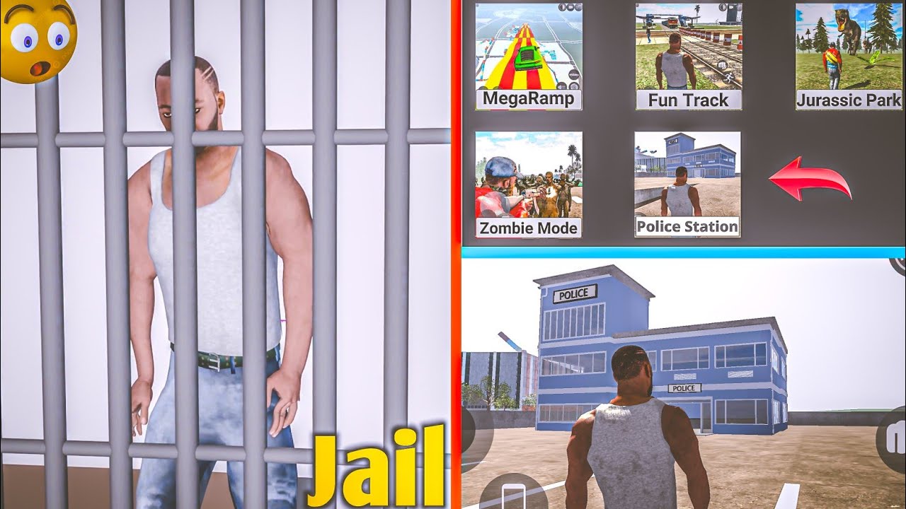 Indian Bikes Driving 3D🥰 New Police Mode👮‍♂ Challenge, Jail Update ...