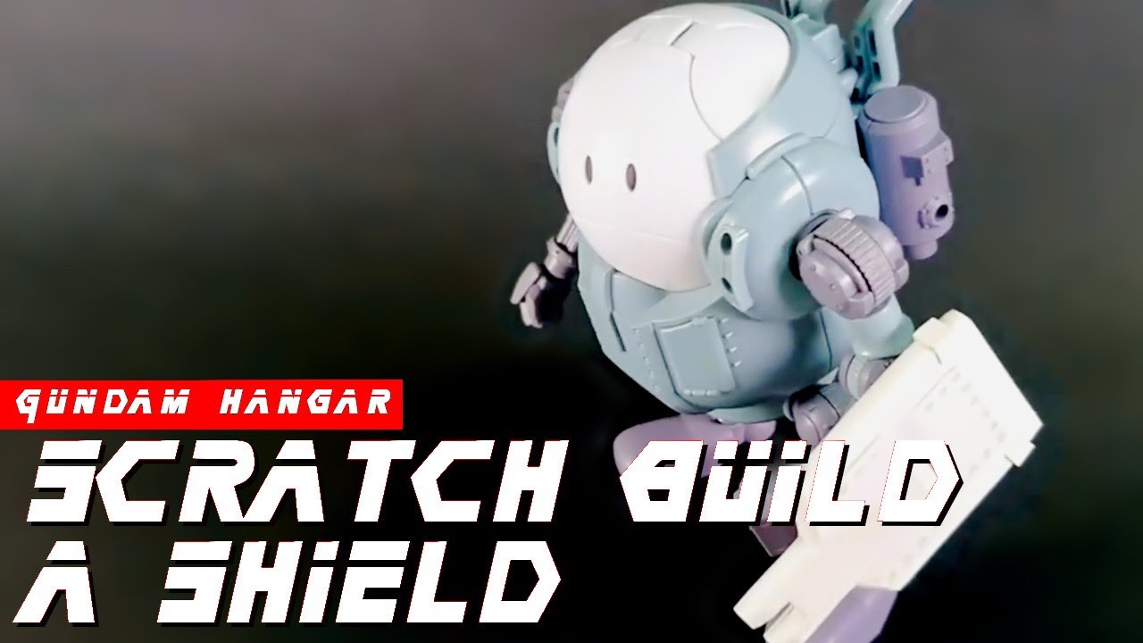 Gundam Tutorial | Scratch build a shield - YouTube