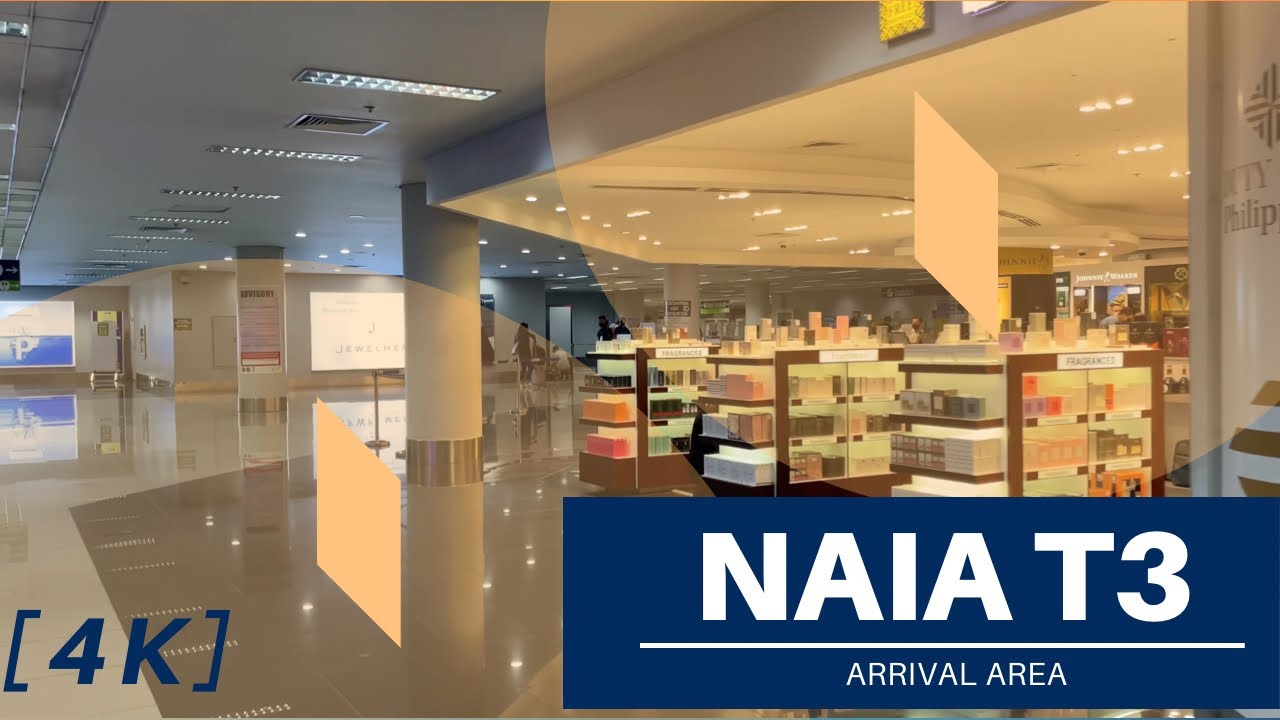 [4K] NAIA Terminal 3 - NINOY AQUINO INTERNATIONAL AIRPORT TERMINAL 3 ...