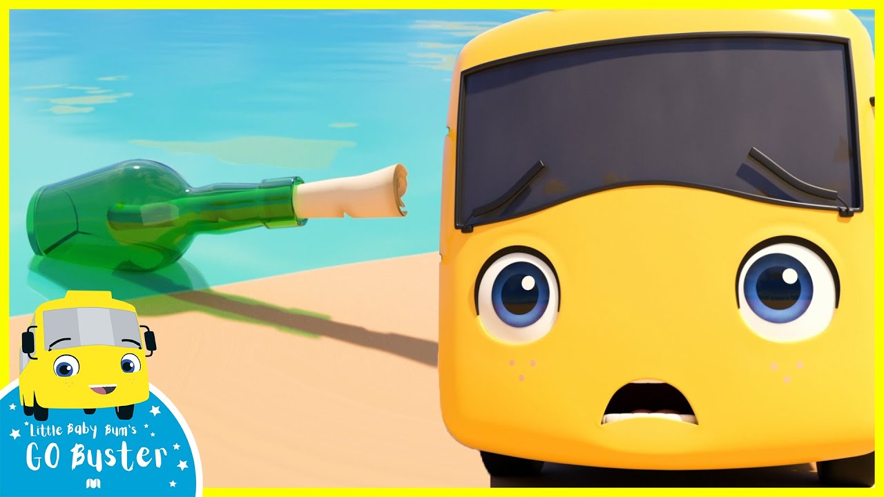 Buster Goes to Treasure Island | Go Buster | Baby Cartoons | Kids ...