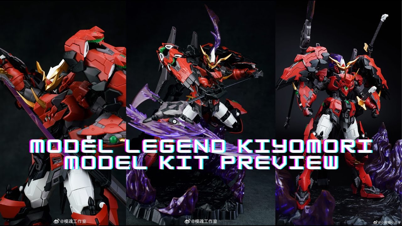Model Legend Kiyomori Model Kit Preview - YouTube