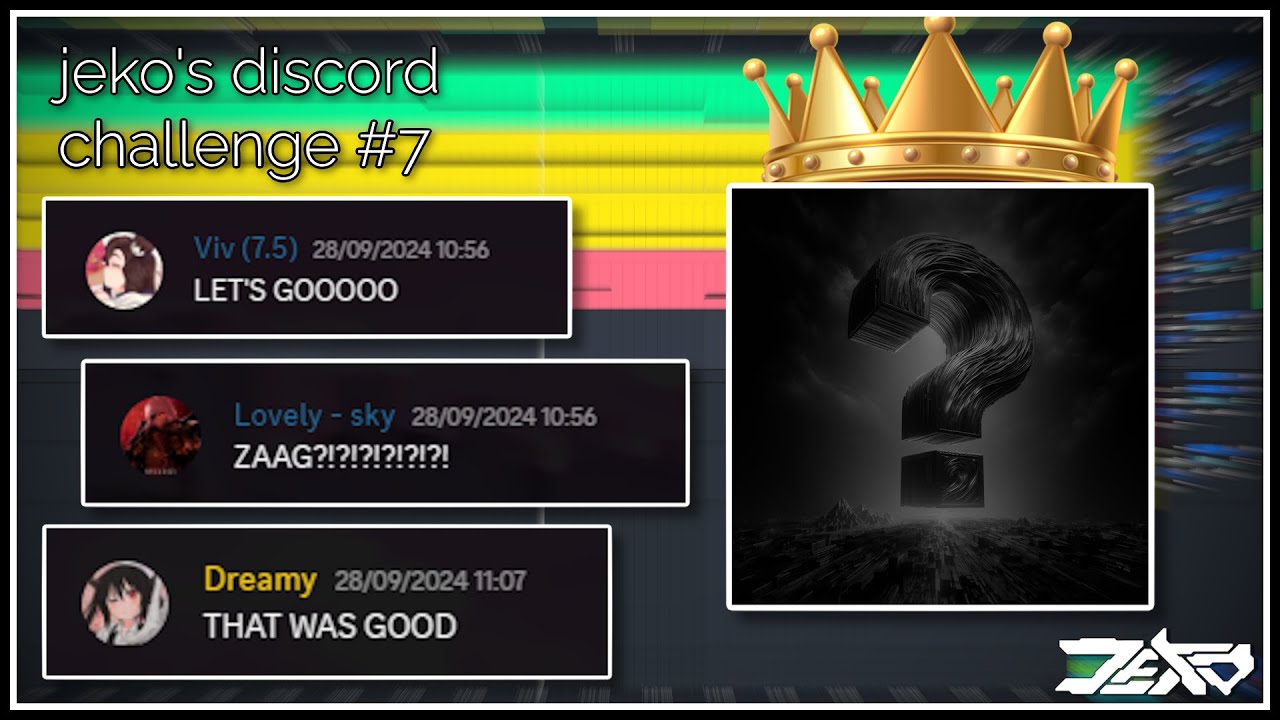 i forced my fans to remix my first song [jeko's Discord Challenge #7 ...