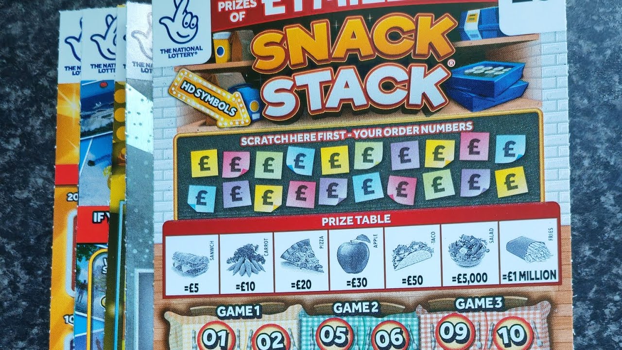 mix £5 scratch cards £25 in play - YouTube