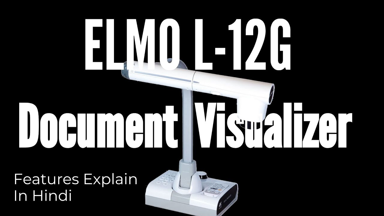 ICONS Infocom demonstrates the working of Elmo L-12G Document ...