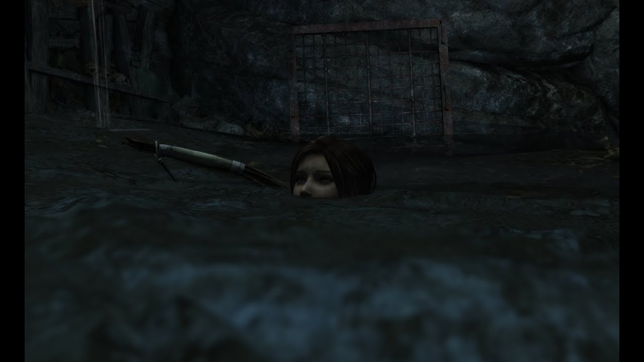 Lara Croft's tomb of the quicksand death - YouTube