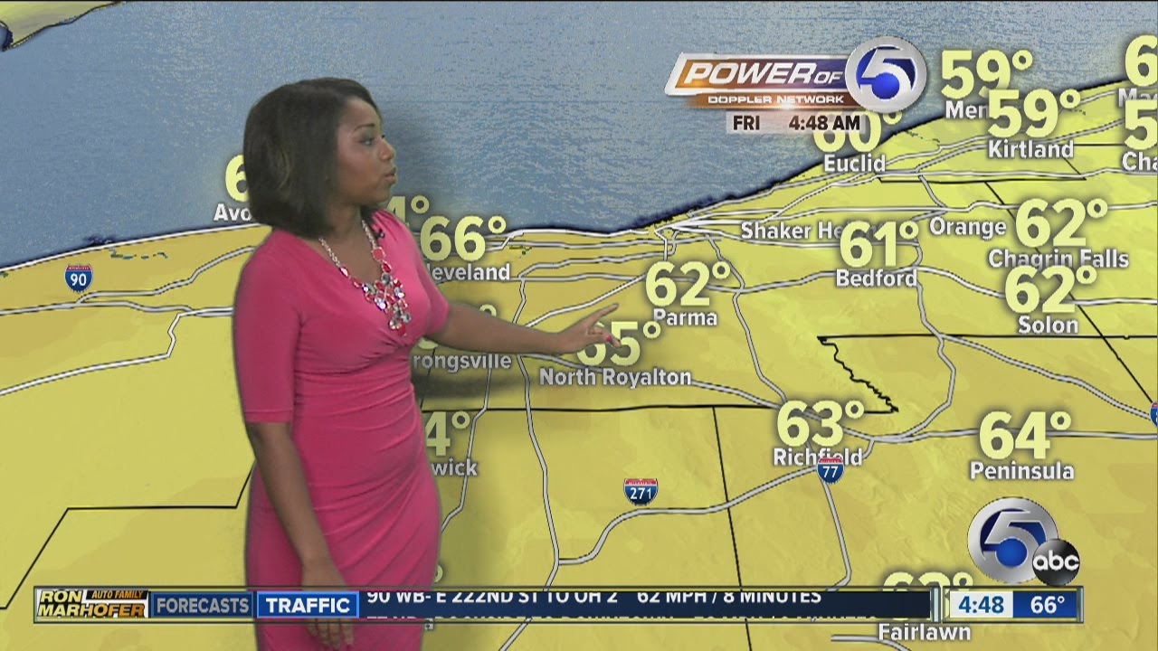 4:30 AM Friday forecast Somara Theodore - YouTube