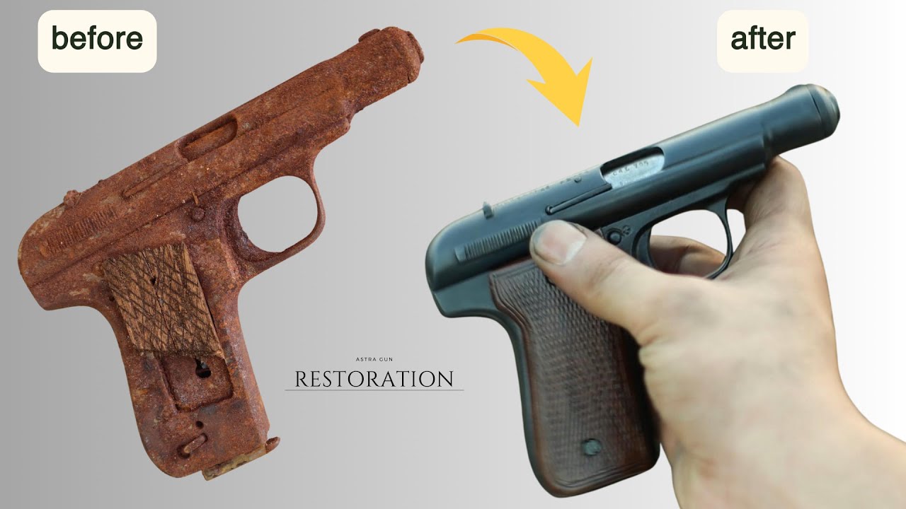 From rust to glory: Old guns get a new life through restoration. gun ...