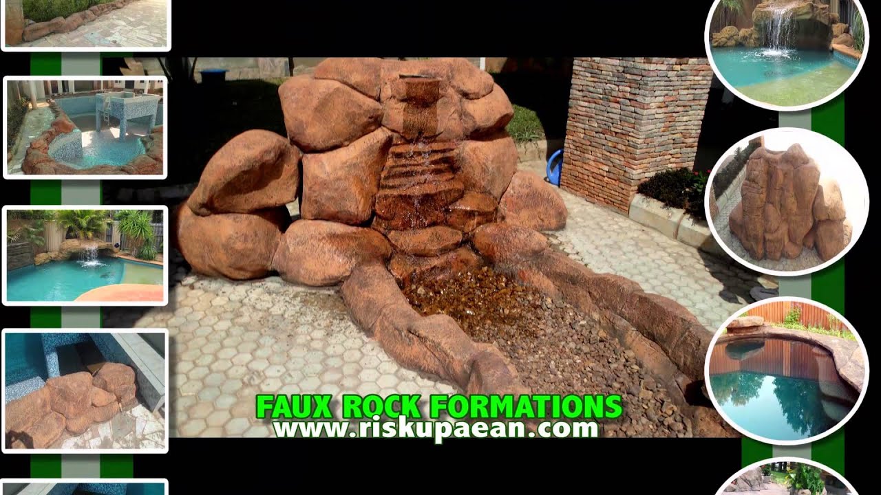 6 Riskupaean Faux Rock Formations - YouTube