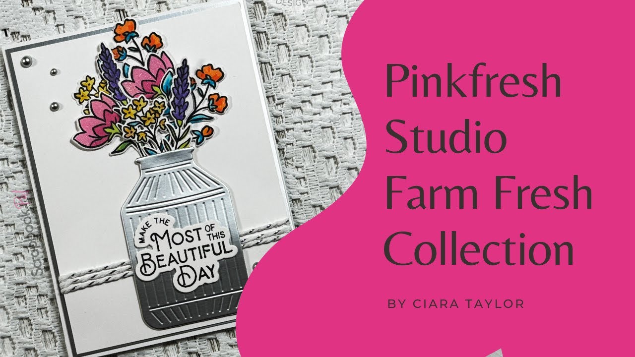 Pinkfresh Studio | Farm Fresh | Card Making Tutorial - YouTube