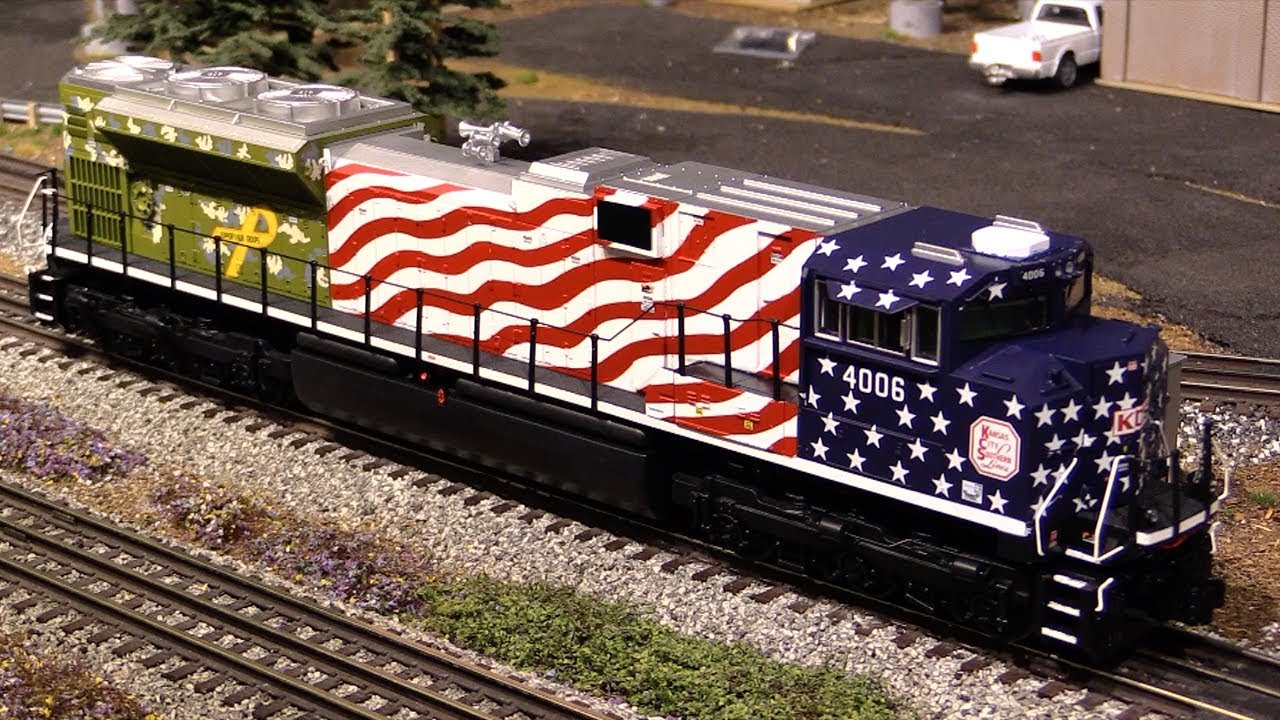MTH KCS Veterans SD70ACe - YouTube