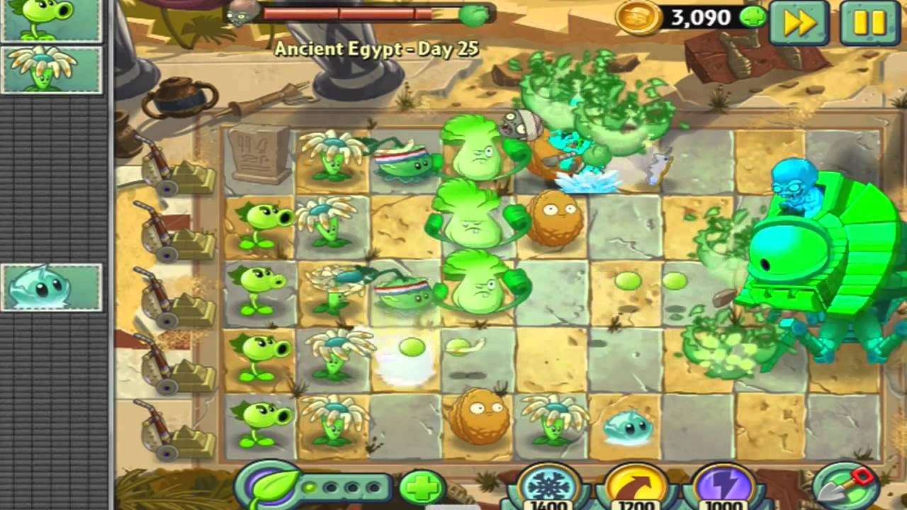 Plants vs Zombies 2 Crazy Dave vs Dr Zomboss Battle 1 - YouTube