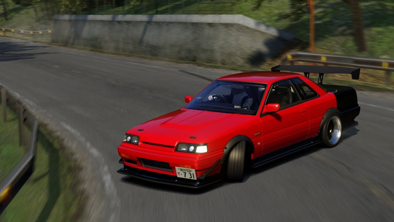 Crazy R31 Skyline on Usui Touge! Touge Attack! - Assetto Corsa - YouTube