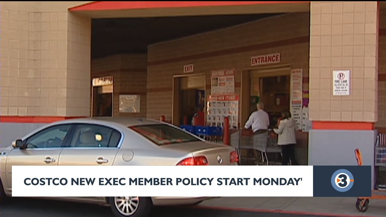 Costco shopping policy officially starts on Monday - YouTube