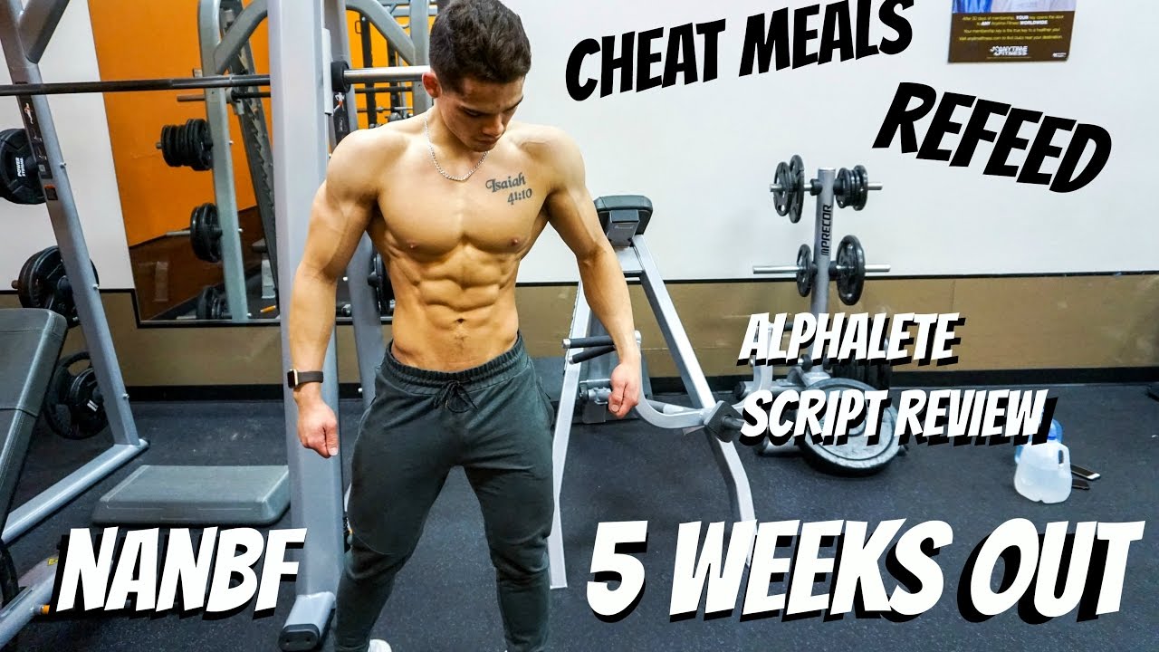5 WEEKS OUT FROM MR MINNESOTA || Alphalete Script Review || Refeed ...