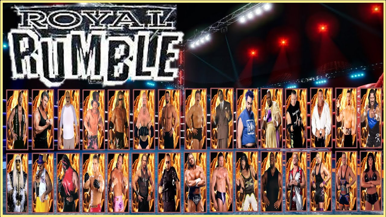 Royal Rumble 1999 Elimination Order (Orden de Eliminación ...