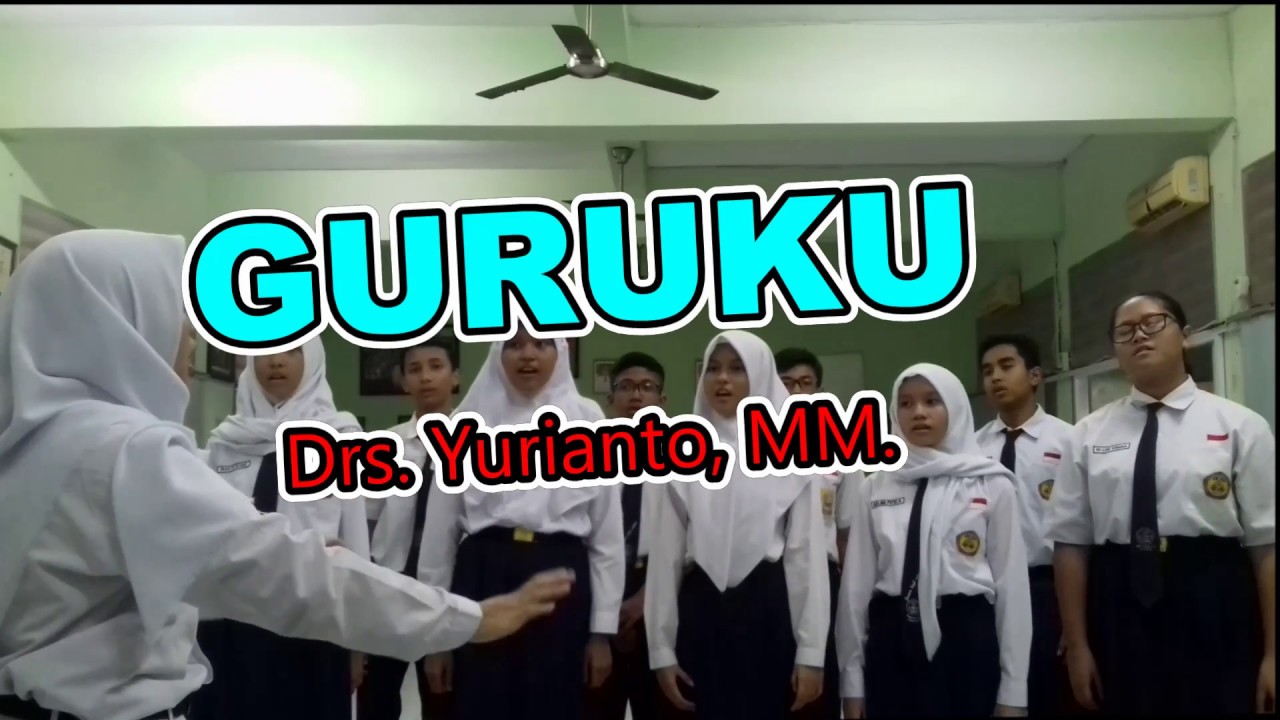 Guruku Oleh Paduan Suara SMPN 111 Jakarta (Video with Lyrics) : New ...