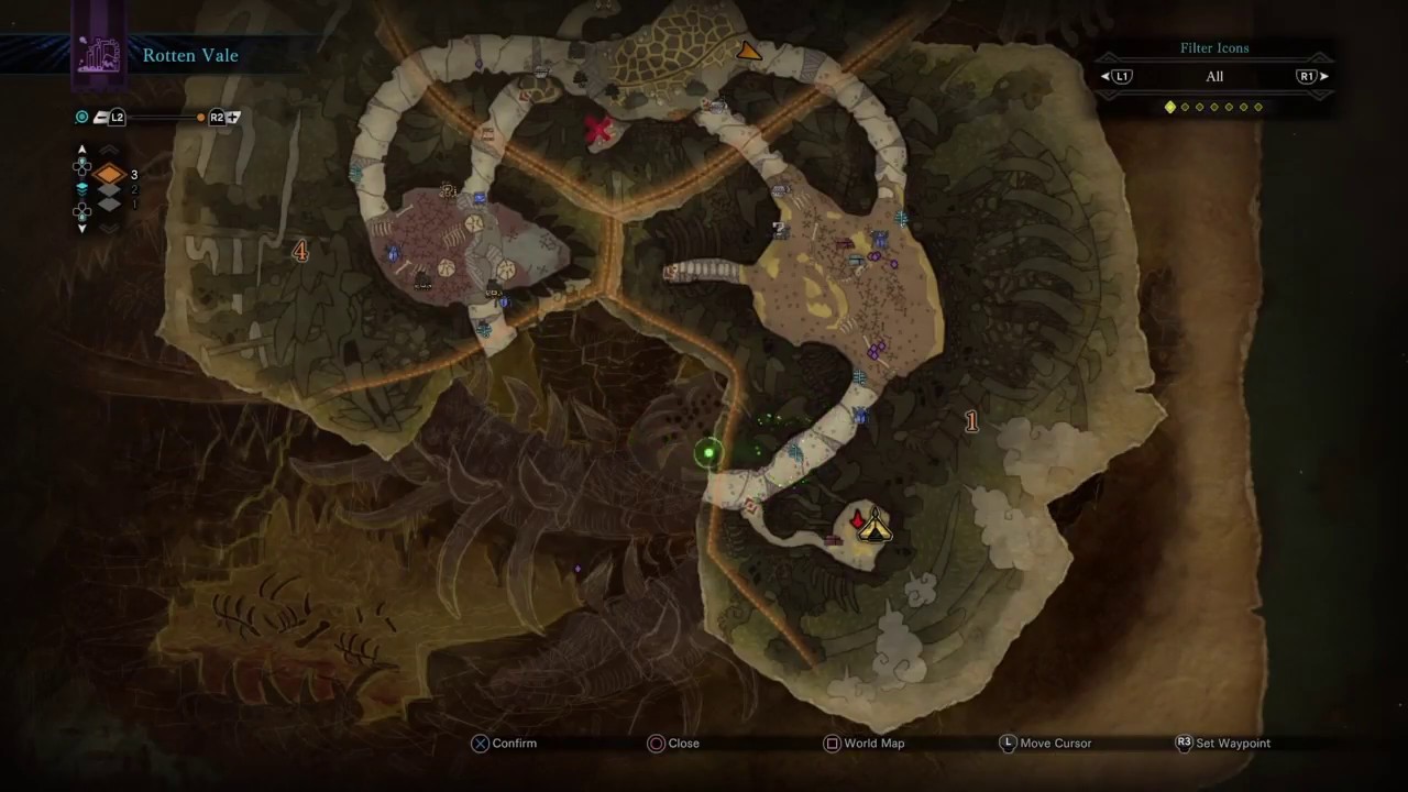 Monster hunter world - Expedition - Rotten vale - walkthrough - YouTube