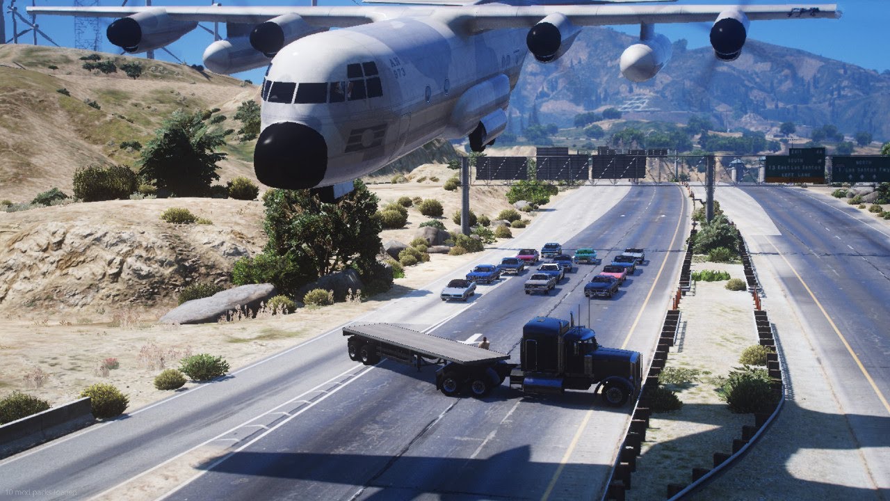 Pablo Escobar's Plane Landing on the Highway Scene - YouTube